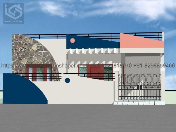 1350 sq ft (150 sq yd / 150 gaj / 6 marla / 125.42 sq m) House Plan ...