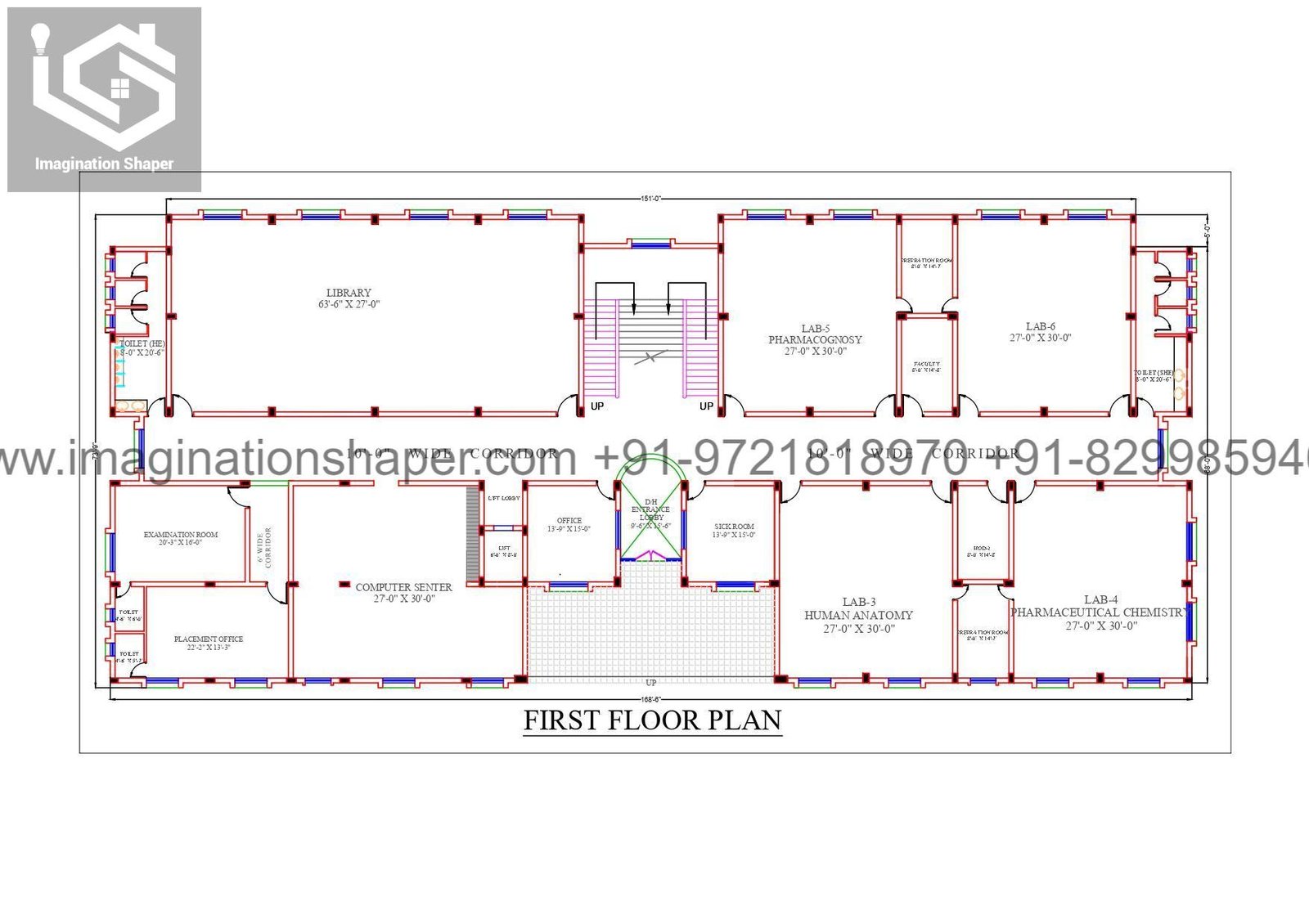 68x151-medical building design | Custom Design by Imagination Shaper ...