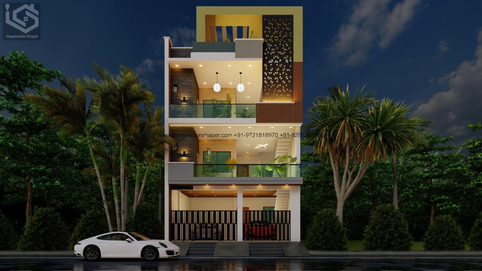 1300 sq ft (144.44 sq yd / 144.44 gaj / 5.78 marla / 120.77 sq m) House ...